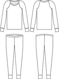 Dreamtime Jammies Kids Pajama Sewing Pattern - Blank Slate Patterns
